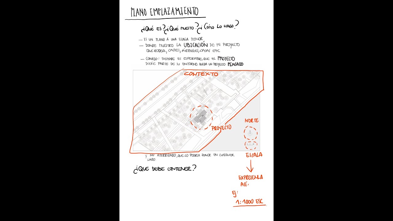 CLASE 1- PLANO EMPLAZAMIENTO - YouTube