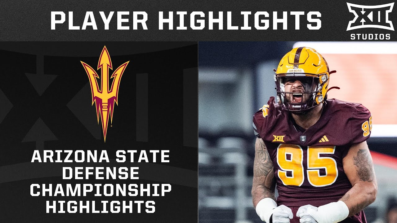 Arizona State Defense Championship Highlights vs. Iowa State | 2024 Dr ...