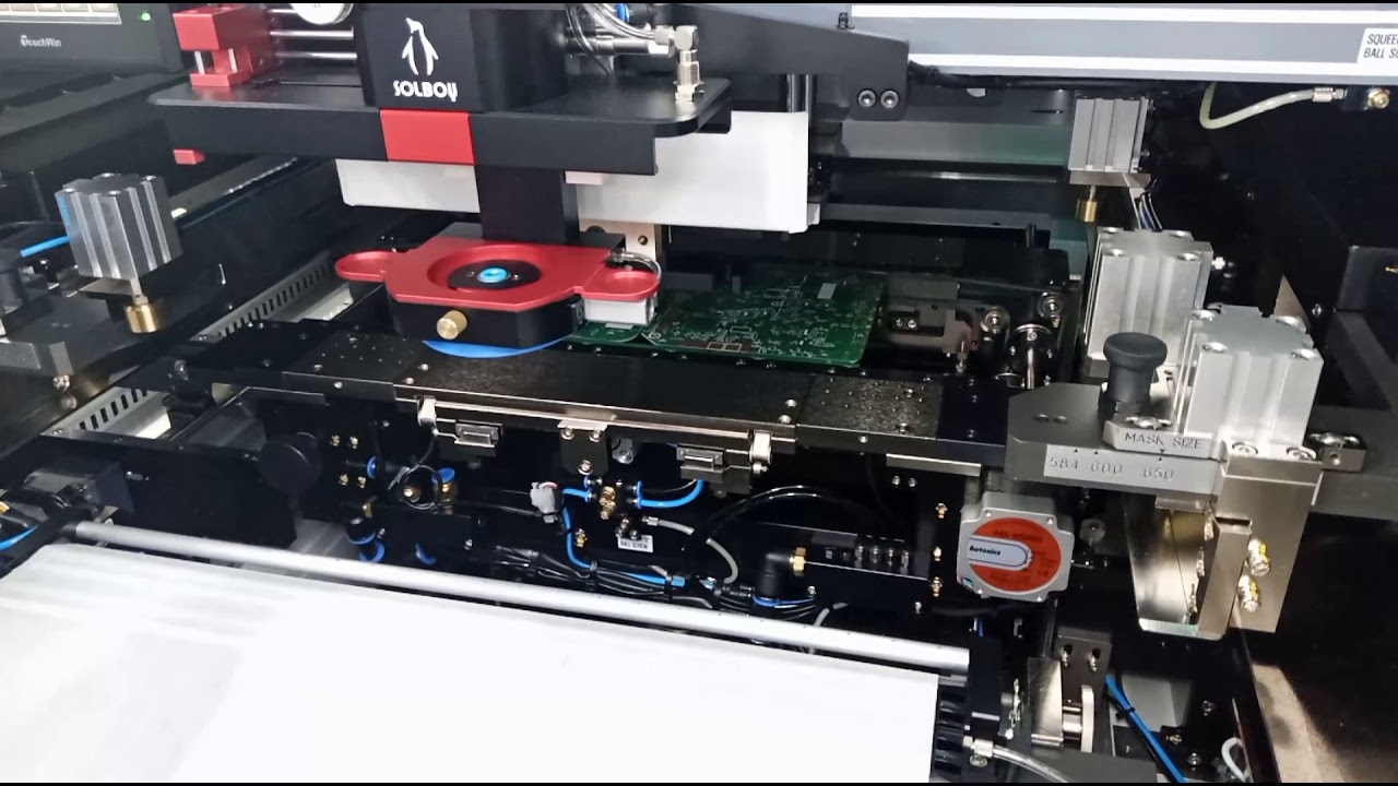 SCREEN PRINTER MACHINE HPS-520SLL SJ Innotech - YouTube