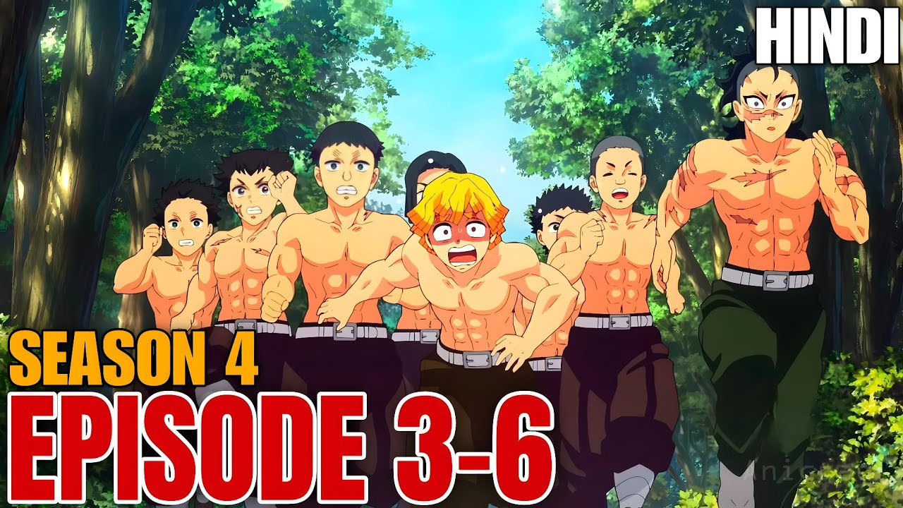 Demon Slayer Season 04 Episode 3-6 Explained in Hindi. Demon Slayer Explained in Hindi. - YouTube