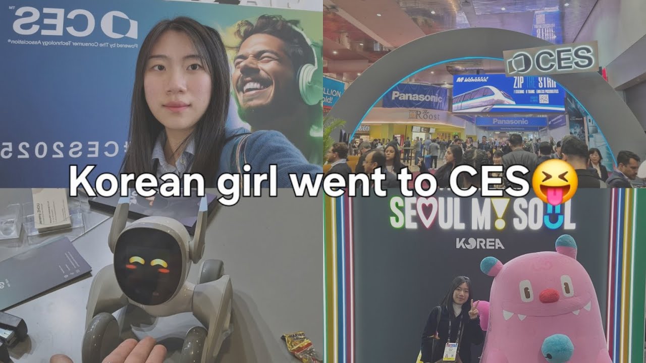 [Eng sub] POSTECH 공대생의 CES2025 방문 브이로그 (POSTECH student went to CES2025 - Vlog) - YouTube