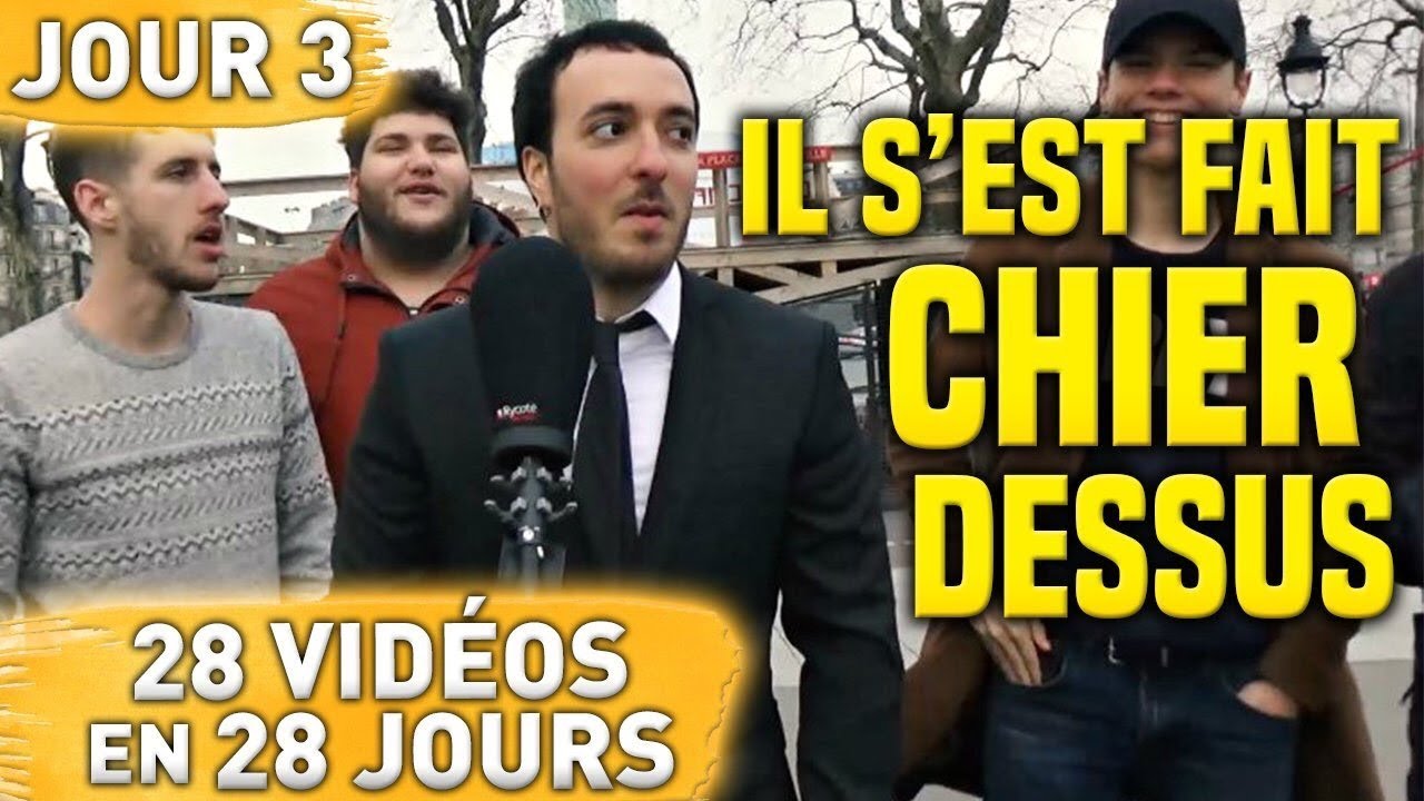 IL S'EST FAIT CHIER DESSUS - Défi vidéo 3/28 - YouTube