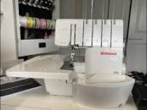 Tension Adjustment on Bernina serger for different fabrics. - YouTube