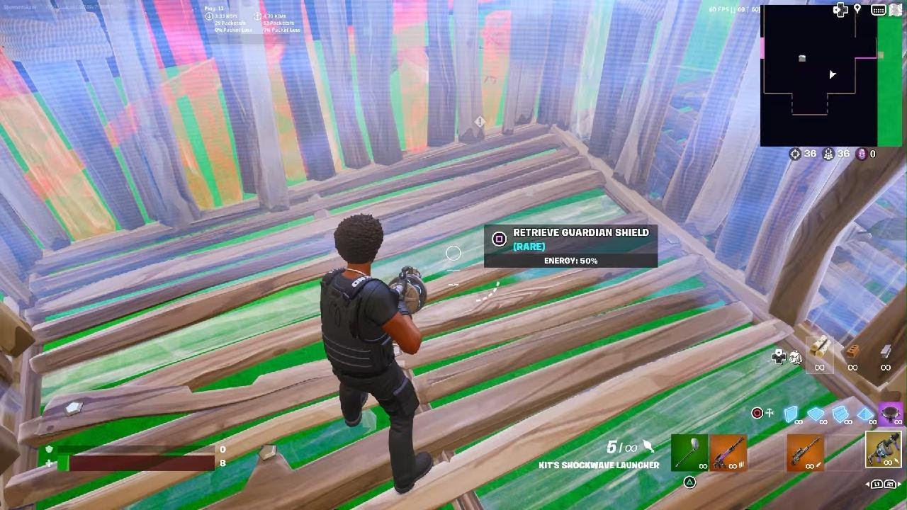 shooting threw wall and stair is crazy - YouTube