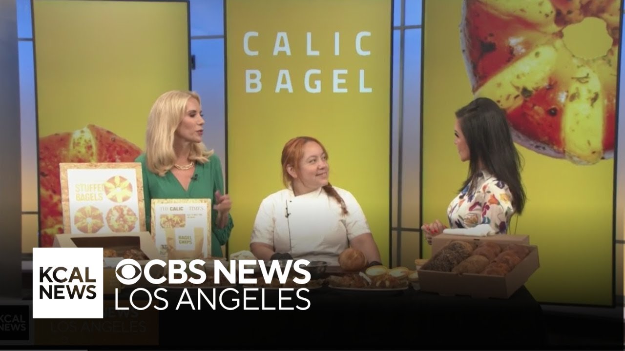 Calic Bagel puts a unique twist on a classic breakfast item - YouTube