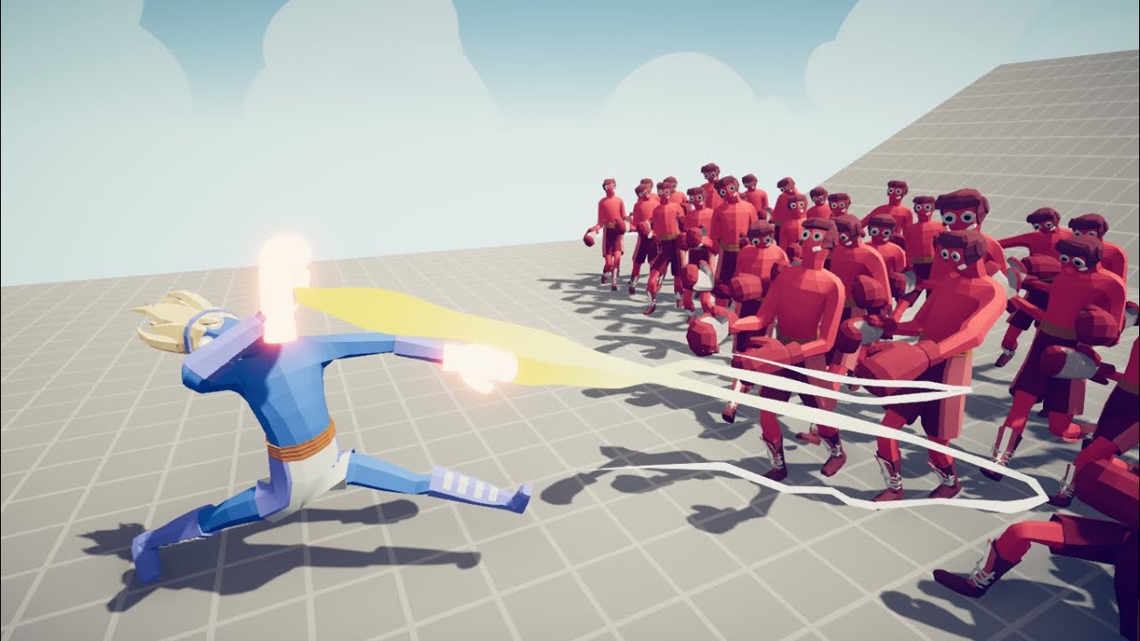 40 Boxers VS Super boxer - Totally Accurate Battle Simulator | TABS ...
