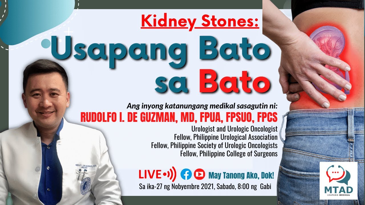 Kidney Stones: Usapang Bato sa Bato - YouTube
