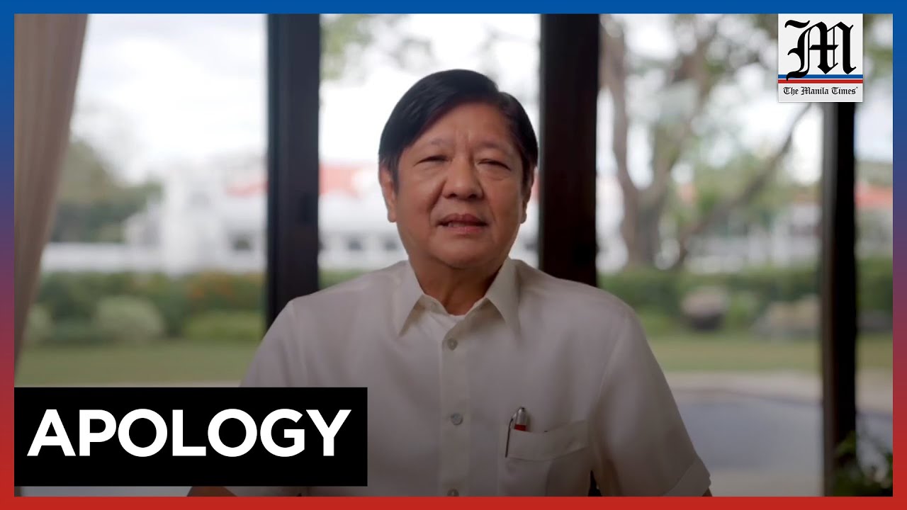 Marcos apologizes to Filipino community in UAE - YouTube