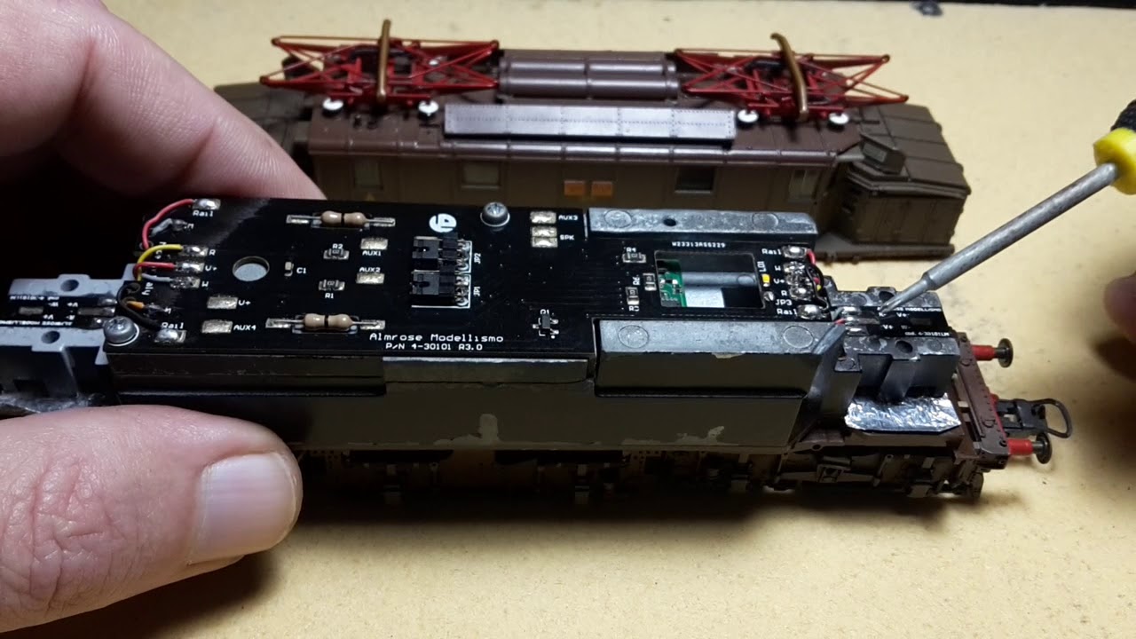 roco e626 digitlizzazione recensione pcb almrose - YouTube