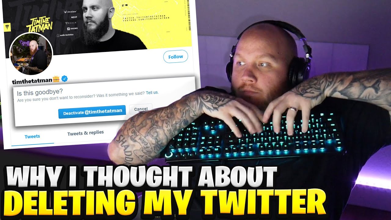 WHY I THOUGHT ABOUT DELETING MY TWITTER & IMPRESSION OF TWITCH CHAT ...