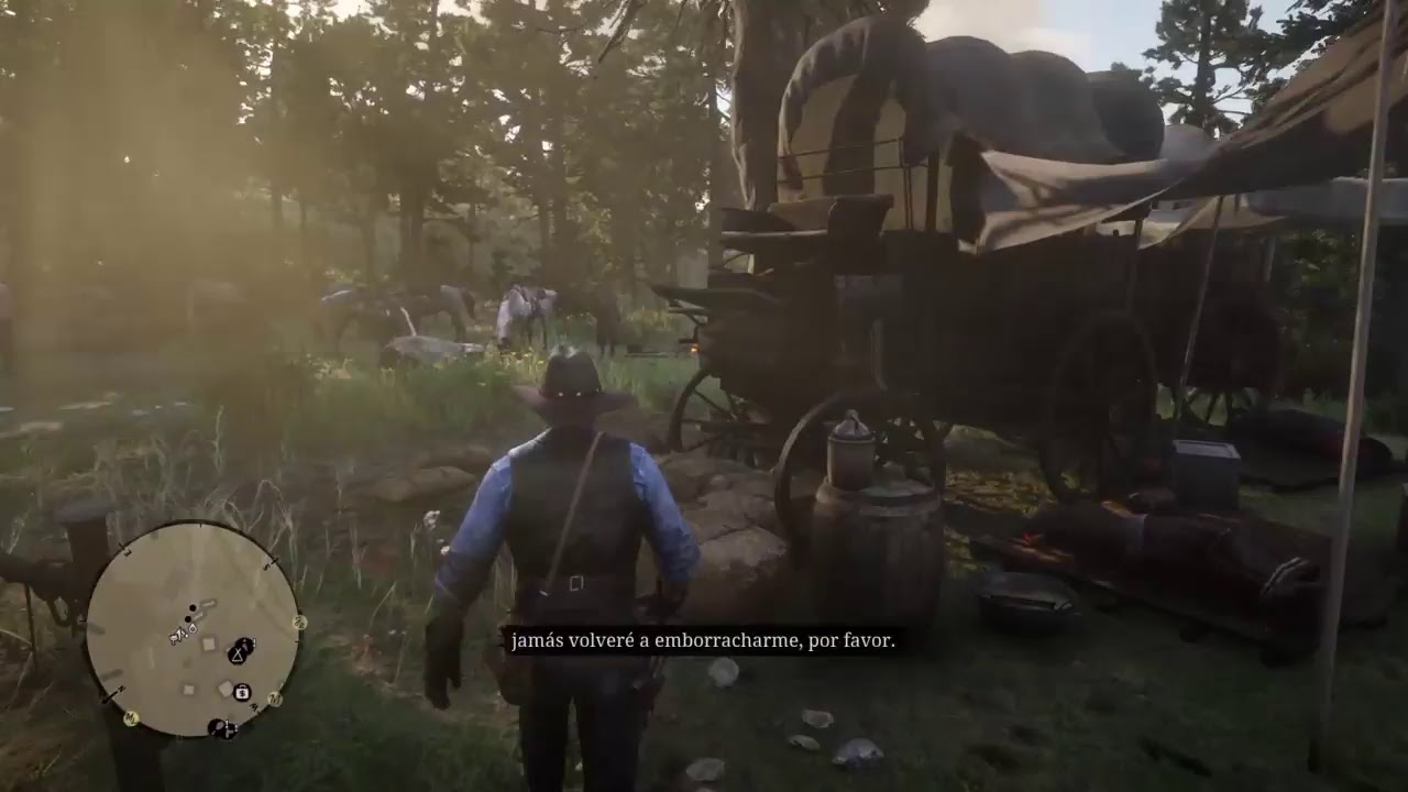 Primer campamento Red Dead Redemption 2 - YouTube