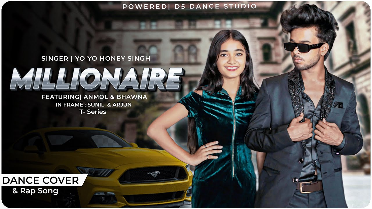 MILLIONAIRE| @YoYoHoneySingh | Glory | 4k Dance Cover | @tseries 1st Trending | D5 Dance Studio ...