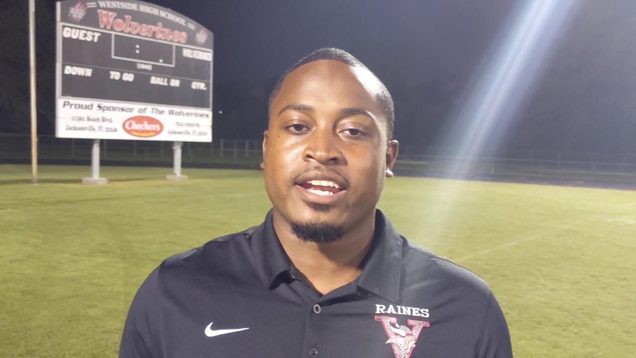 Raines Head Coach Donovan Masline post game interview with ...
