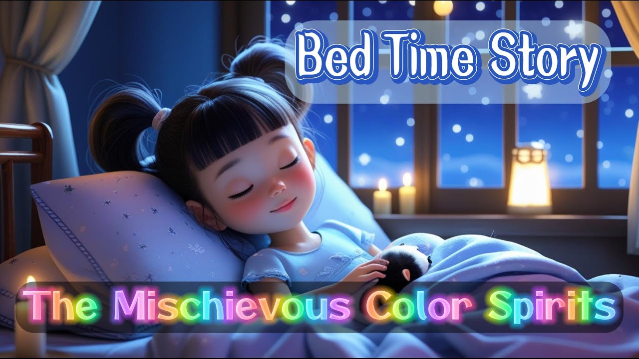 🎨 The Mischievous Color Spirits 🎨 Bed Time Story! - YouTube