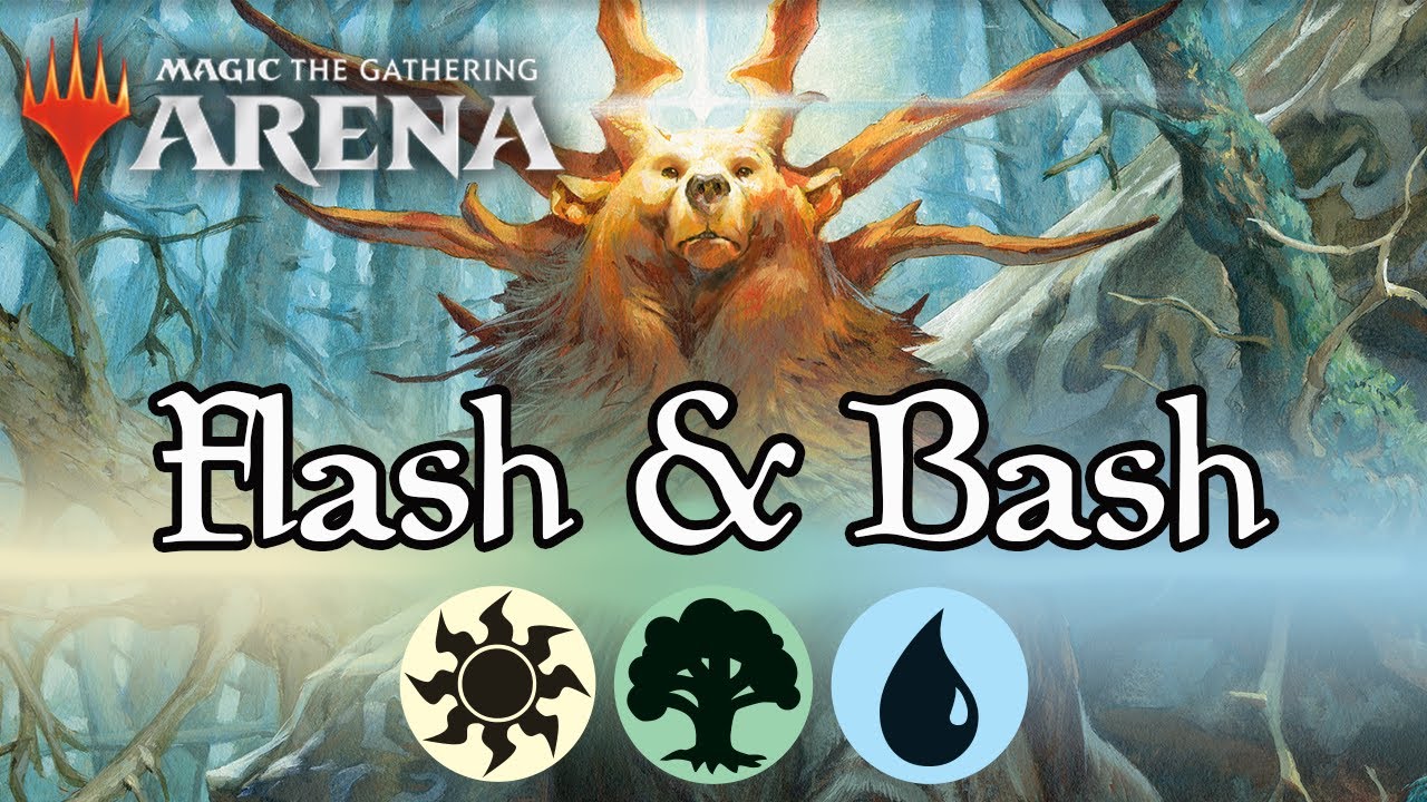 MTG Arena F2P Guide for Beginners | Bant Flash Budget Deck - YouTube