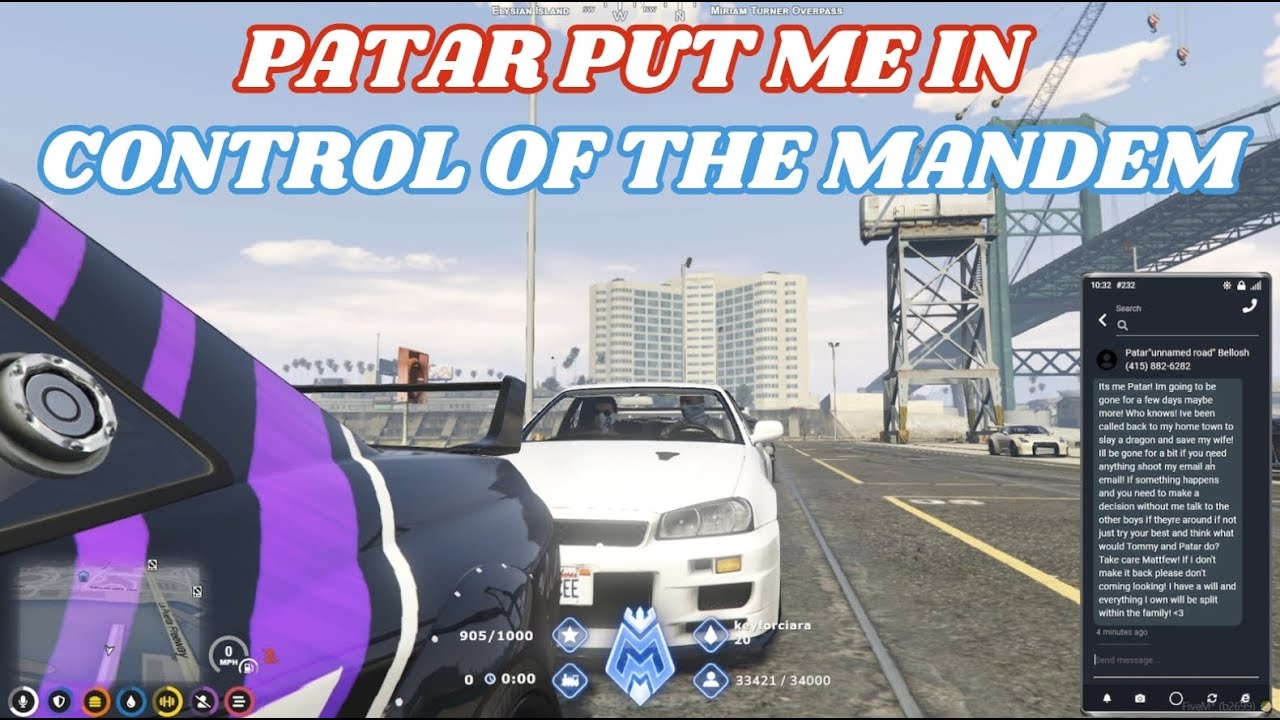 Matt Becomes The New 2IC Of The Mandem??? | NoPixel Mandem GTA RP - YouTube