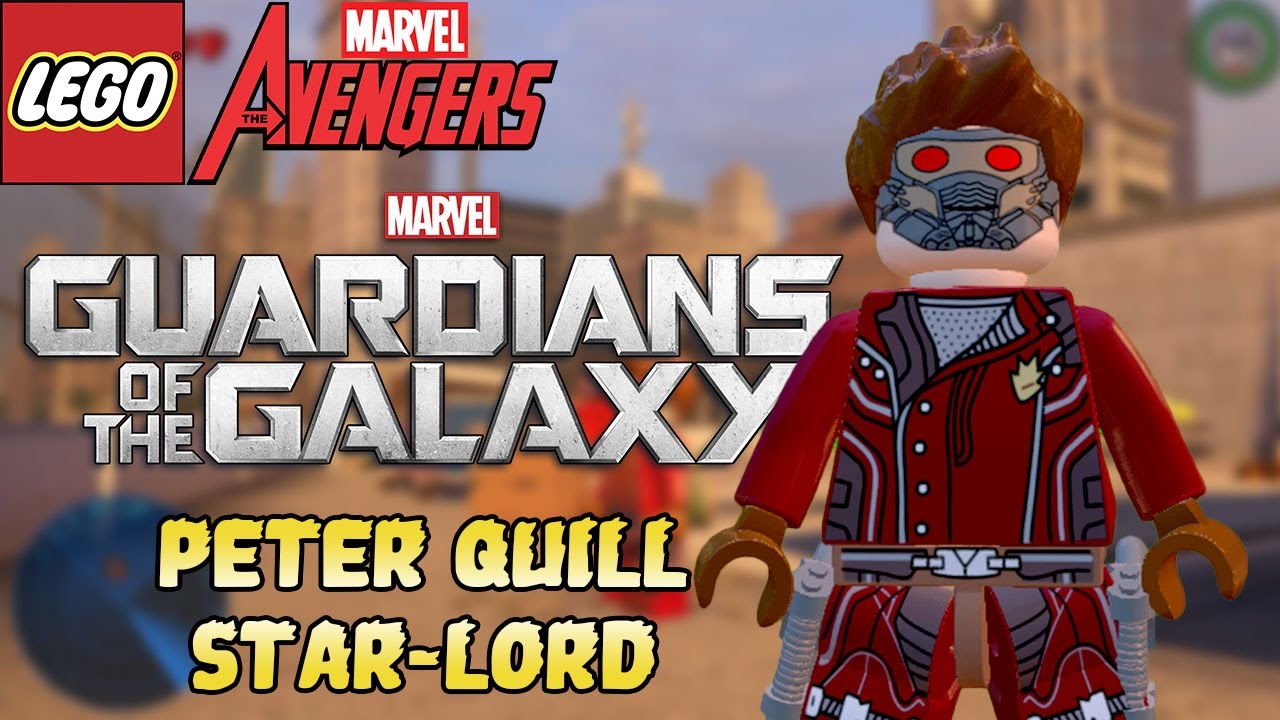 LEGO Marvel's Avengers (Vingadores) Peter Quill Star-Lord / Senhor das ...