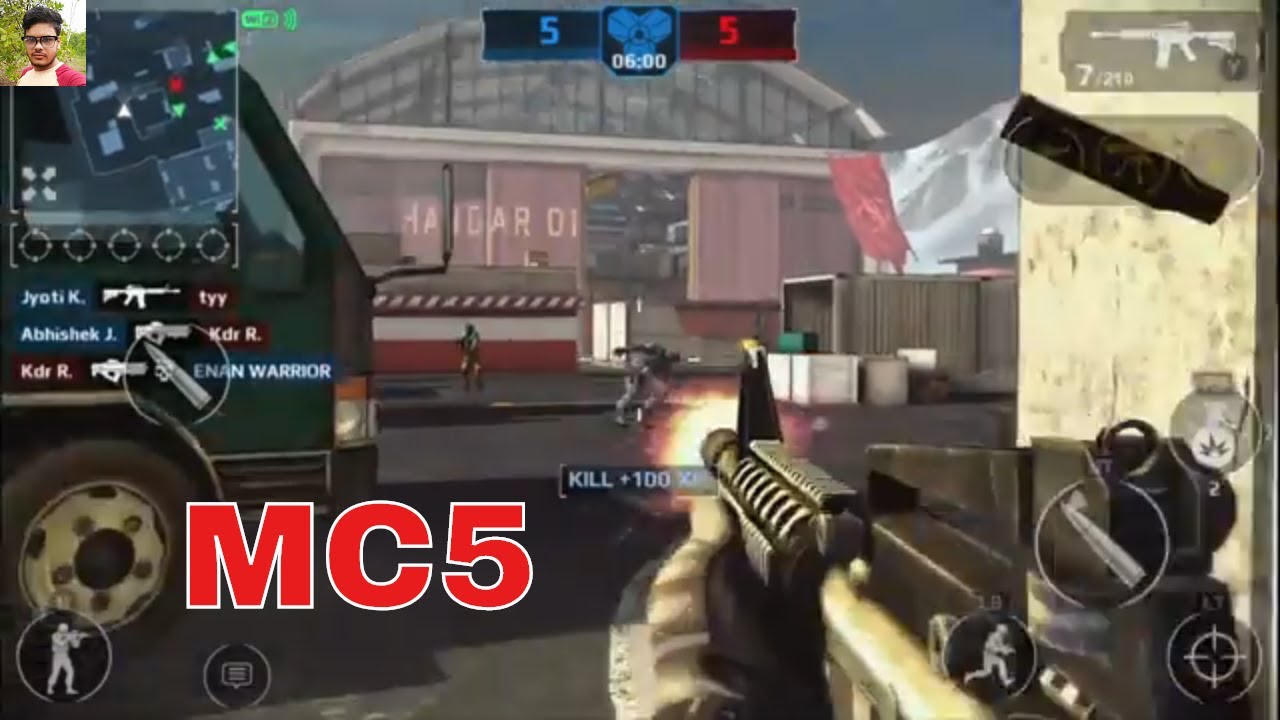 Playing Modern Combat 5 in Windows 10 PC Using Gamepad - YouTube