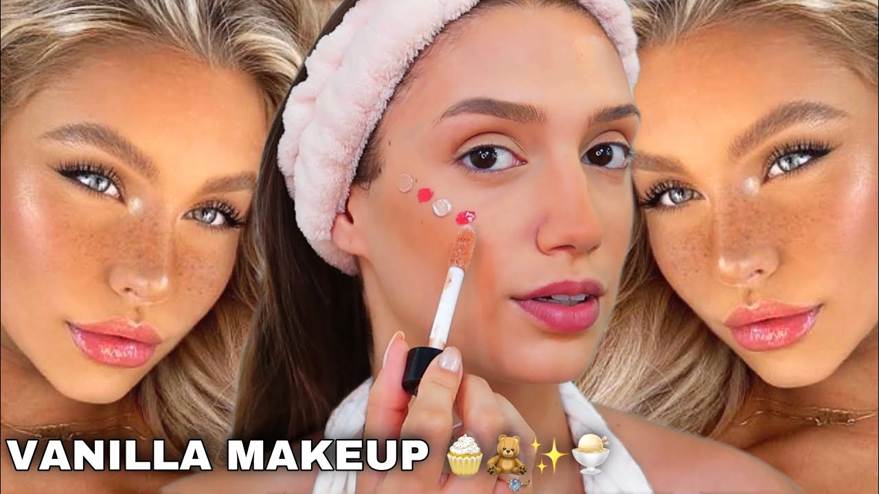 VANILLA MAKEUP 🧁 | NOVA TREND DE MAQUIAGEM QUE TÁ BOMBANDO *MUITO FÁCIL DE FAZER* - YouTube