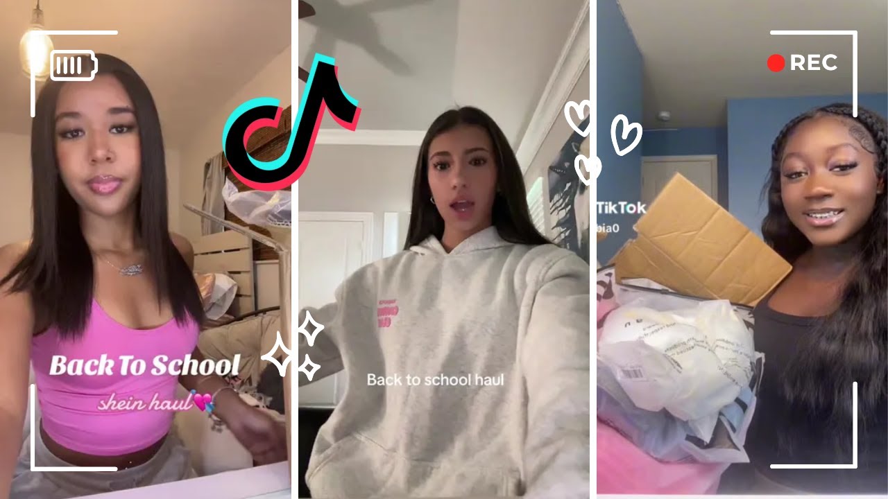 BACK TO SCHOOL HAUL TIKTOK COMPILATION PART 3 - YouTube