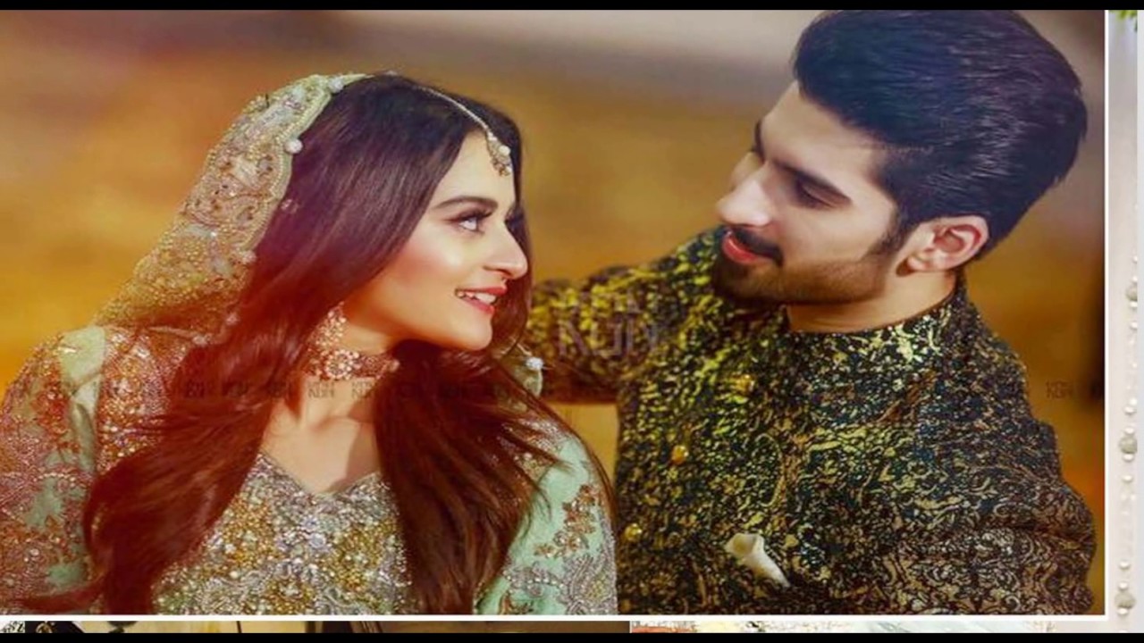 Aiman Khan Engagement with Muneeb Butt | Aiman Khan and Muneeb Butt ...