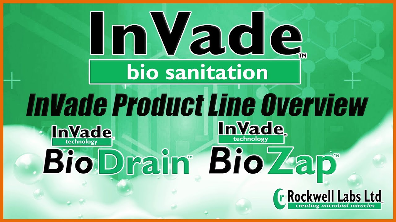 InVade Product Line Overview: Bio Drain & Bio Zap - YouTube