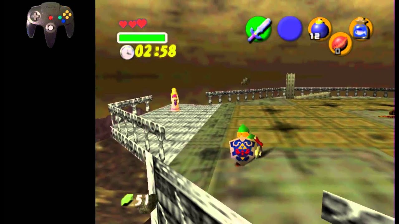 OoT: Adult Void Warp Setup after Ganondoor - YouTube