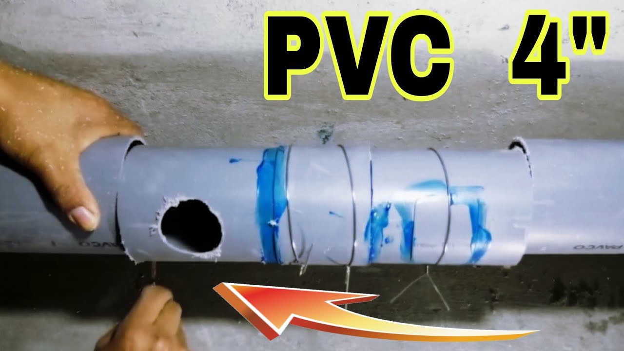 COMO REPARAR UNA TUBERIA DE PVC - UPVC - Plomería - Hazlo tu mismo ...