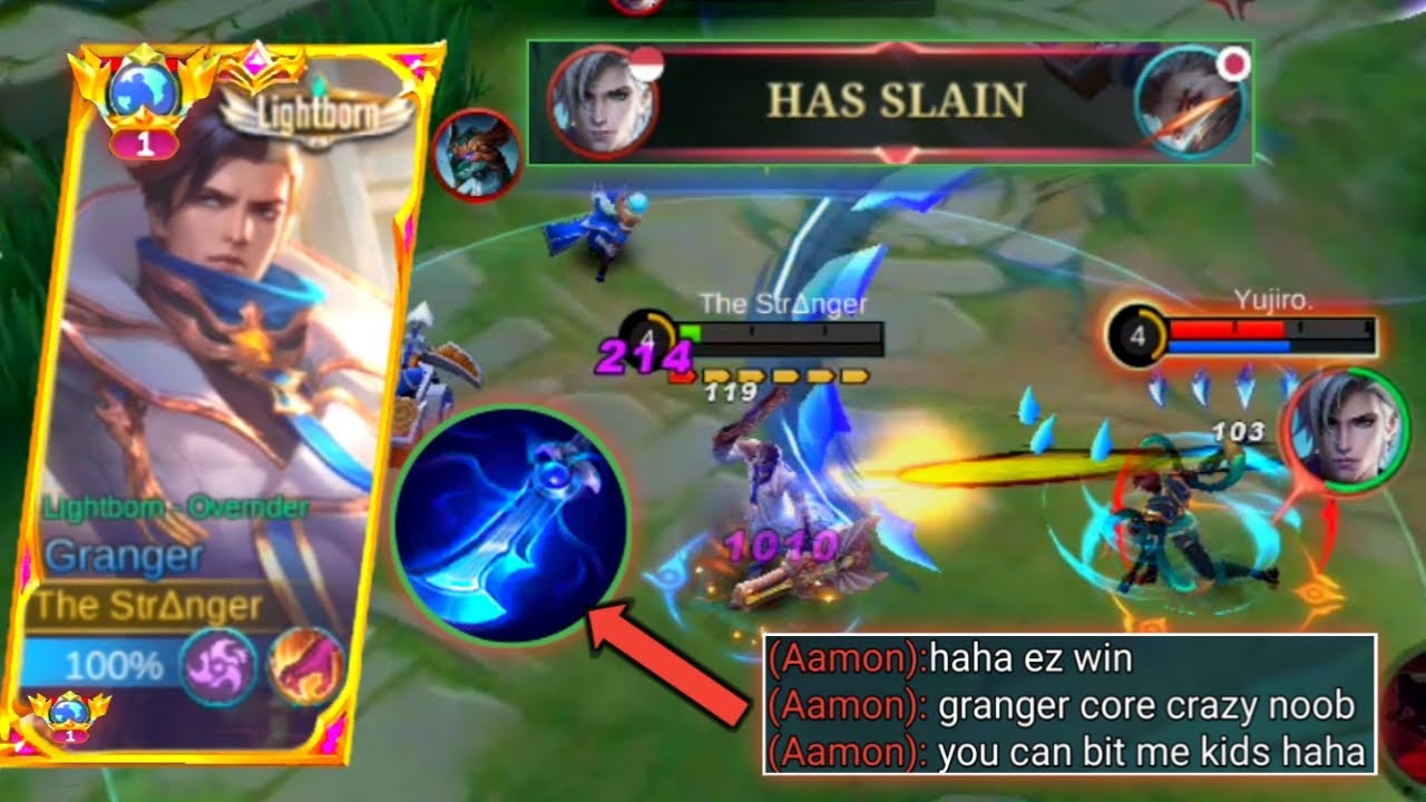 THIS IS HOW TO COUNTER AAMON USING (Magic Blade) Top Global Granger ...