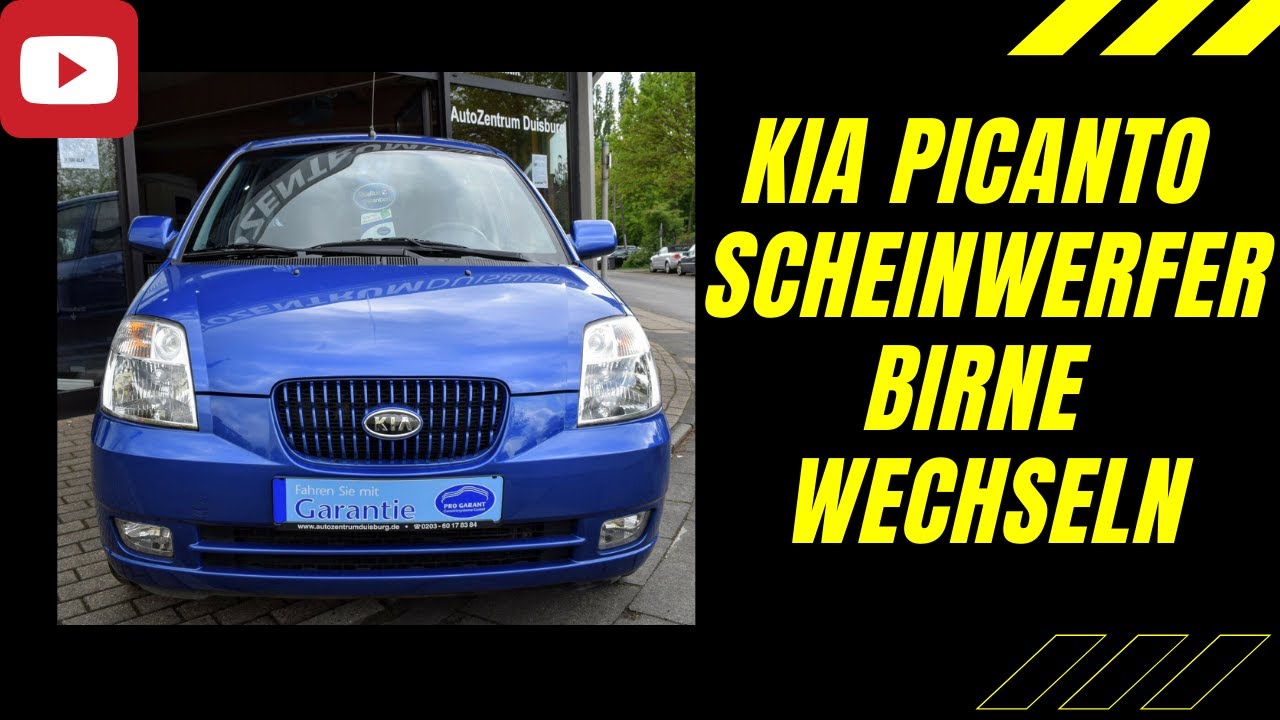 Spannende Kia Picanto Tagfahrlicht Birne Wechseln Fotos