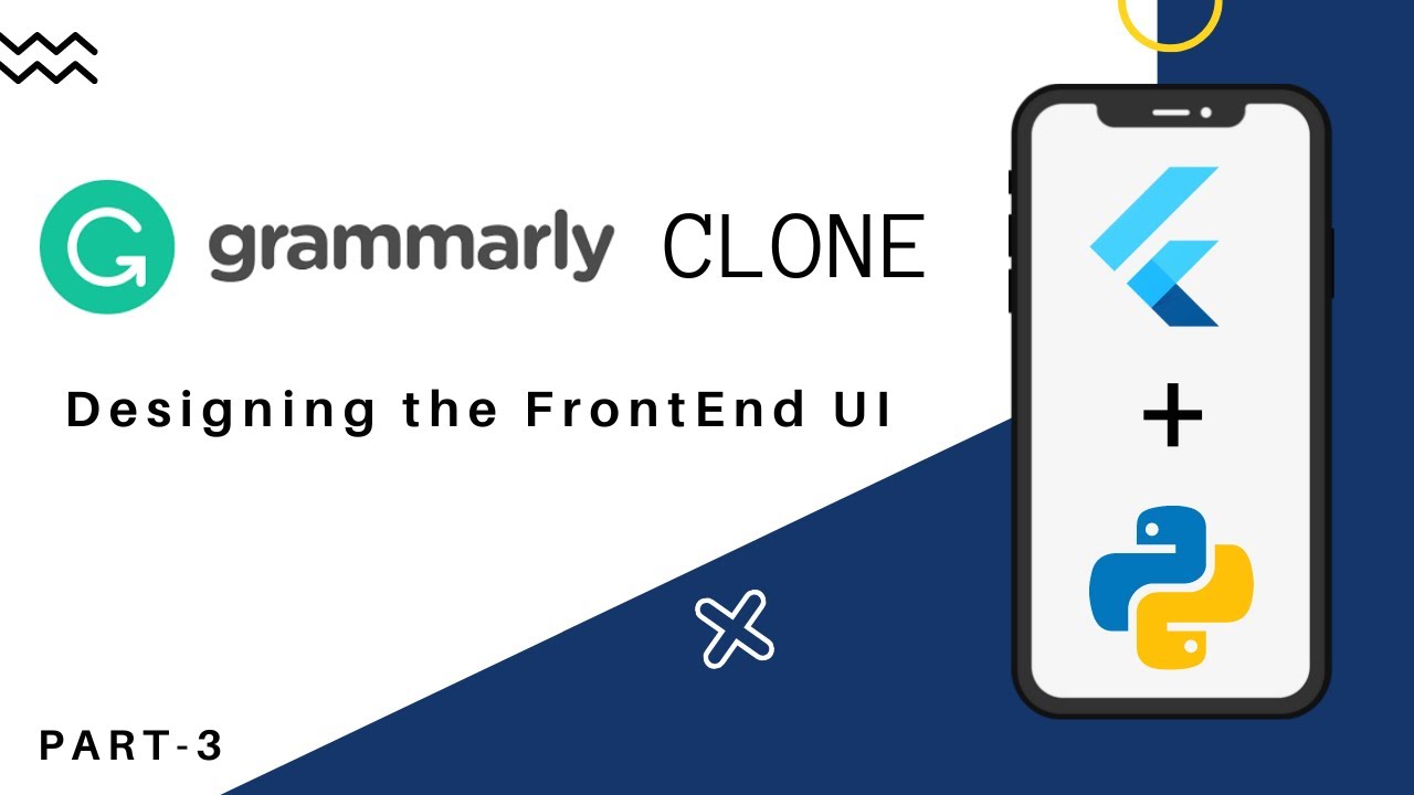 Grammarly Clone | Designing The FrondEnd UI in Flutter | Part-3 ...