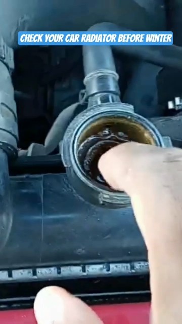 Pay attention!! A quick radiator coolant check before winter weather ...