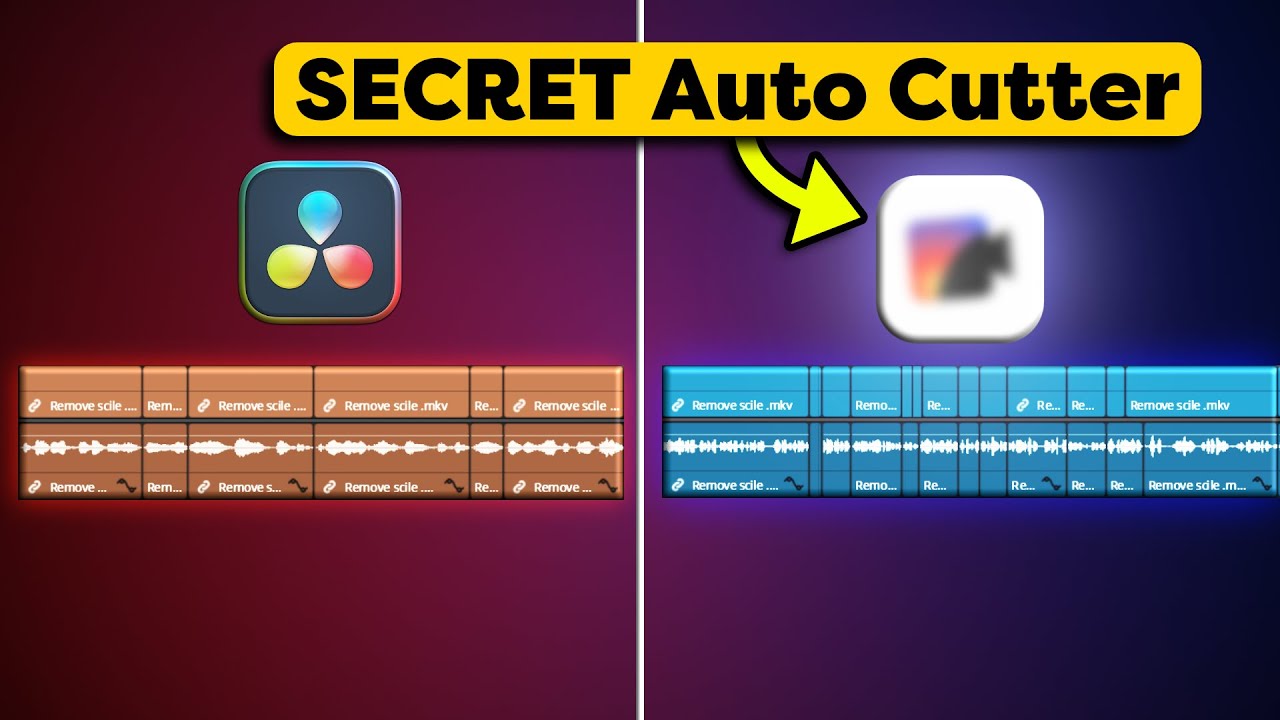 SECRET Way To Auto Cut in Davinci Resolve and... - YouTube