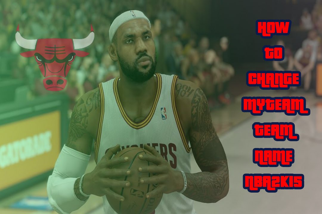 NBA 2K15 - How To Change Your MyTeam Team Name - YouTube