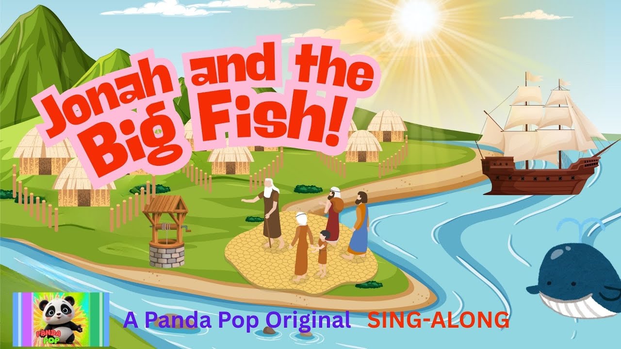 Jonah and the Big Fish 🐳Obey God Like Jonah ️ Bible Story Song for ...