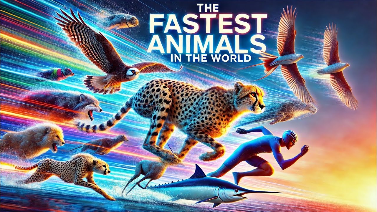 🏁🐆 The 10 Fastest Animals in the World: Unbelievable Speed on Land, Air ...