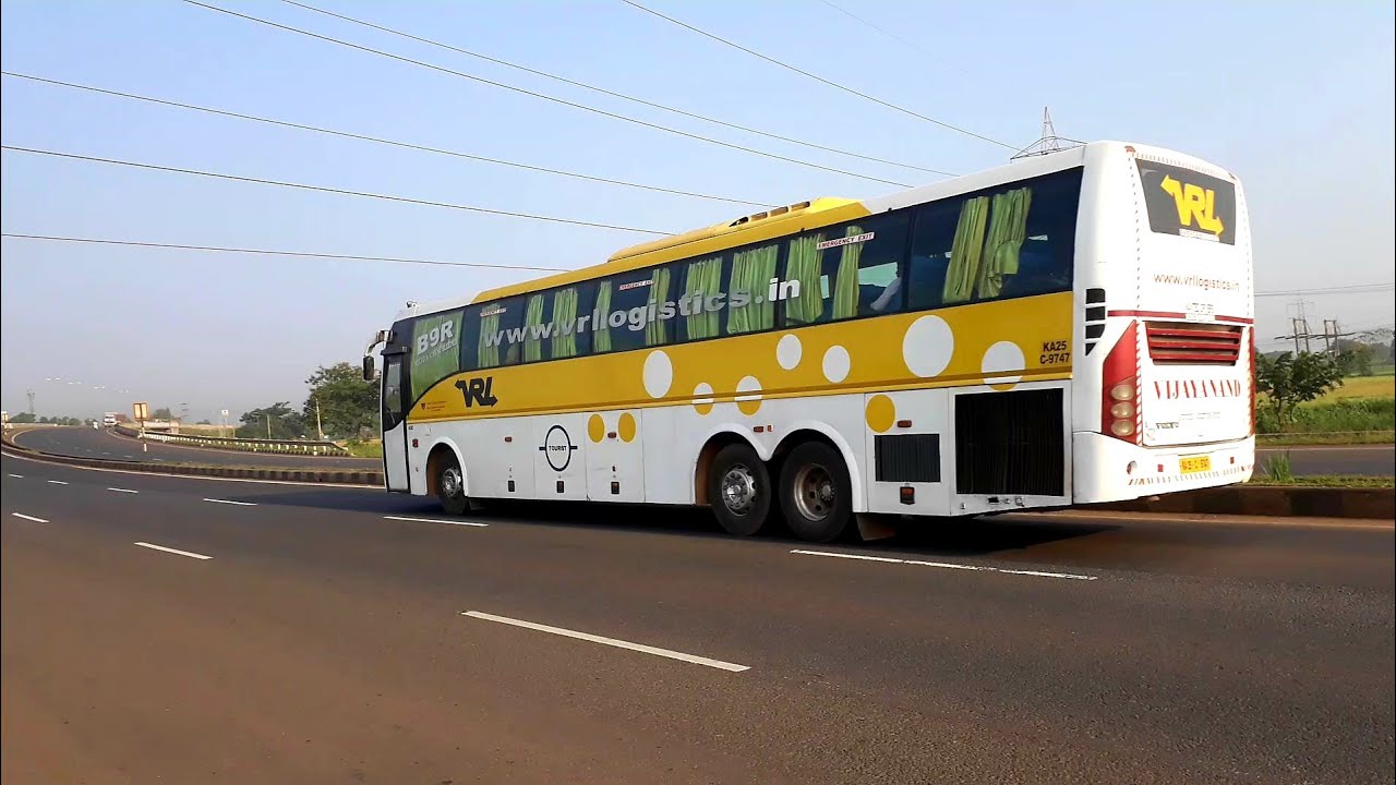 MULTI AXLE BUSES RUNNING ON BEAUTIFUL HIGHWAY - YouTube