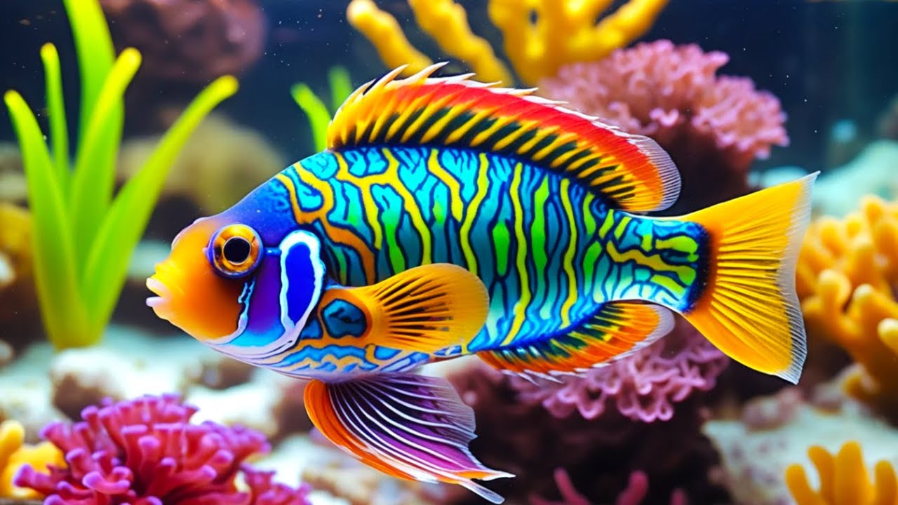 The Best 4K Aquarium | Smooth Jazz & Tranquil Fish Movements for Inner ...