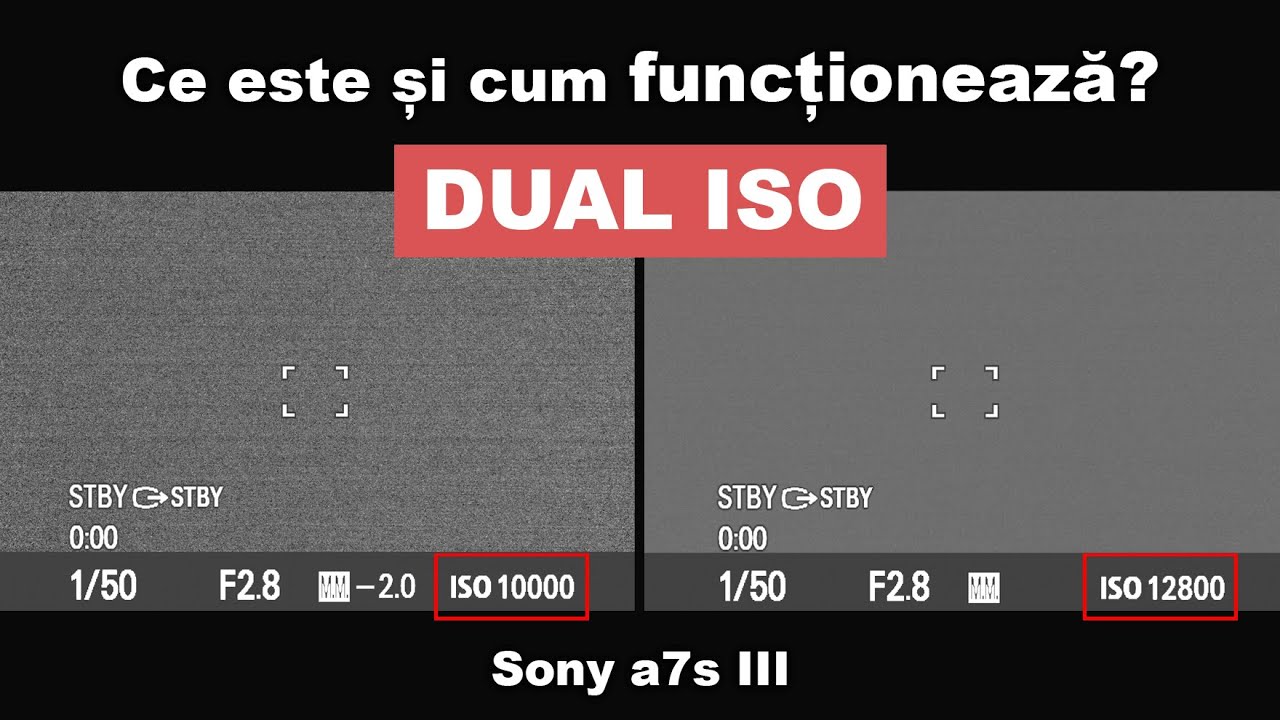 TechTips #11 | Ce este DUAL ISO | Sony a7S III - YouTube