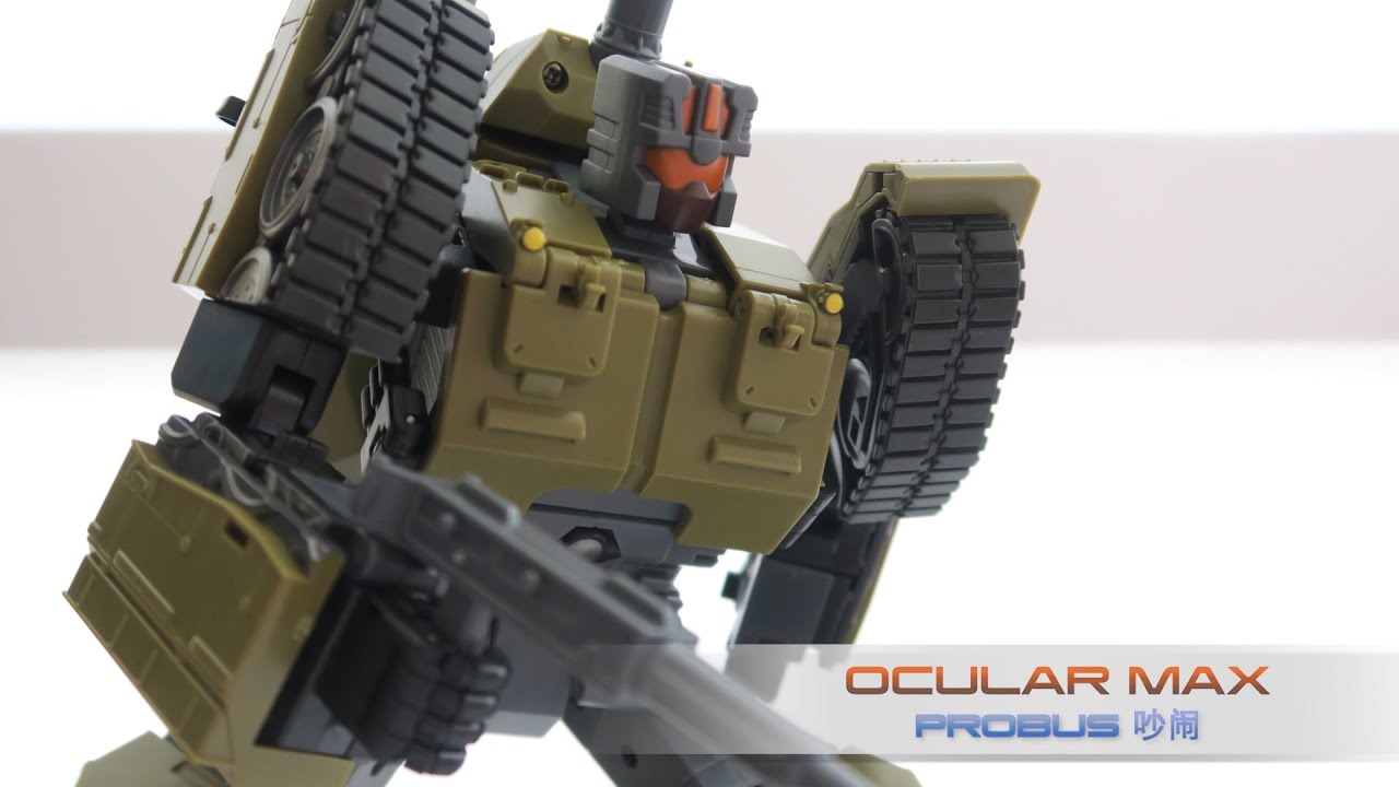 小不高兴和他的变形金刚们—— 吵闹 战车队 混天豹 Ocular Max Probus (NOT Brawl) - YouTube