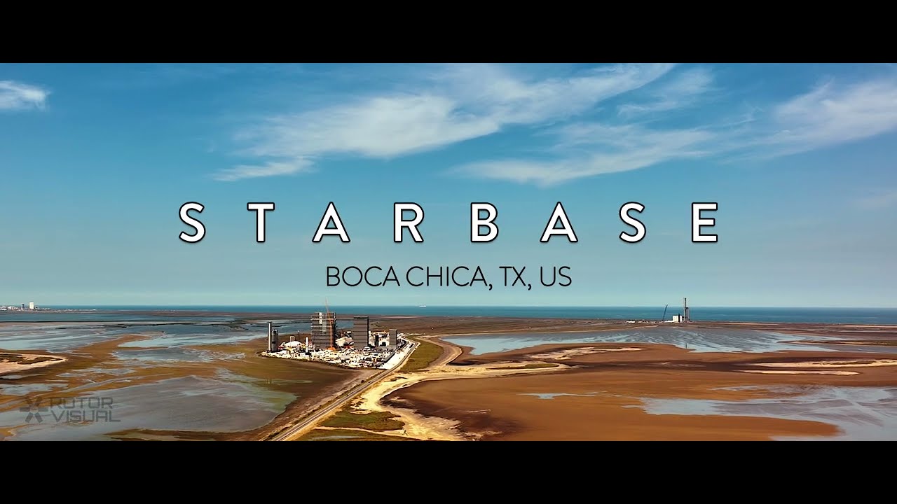 Starbase Boca Chica TX // 5K Aerial - YouTube