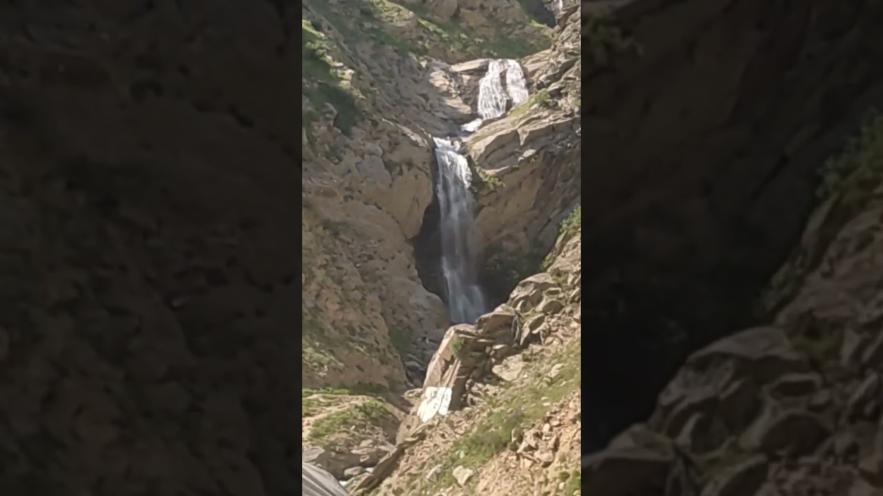 beautiful waterfall on the way narran to Babusar top/beauty of nature ...