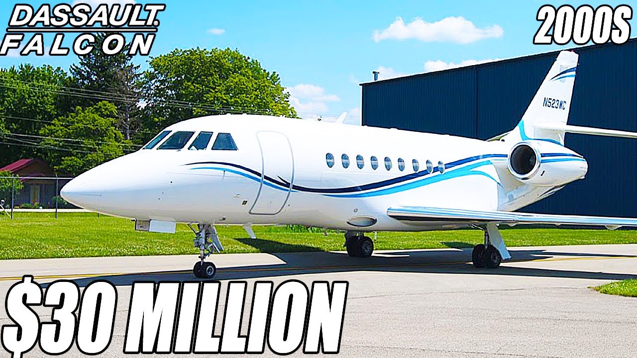 Inside The $30 Million Dassault Falcon 2000S - YouTube
