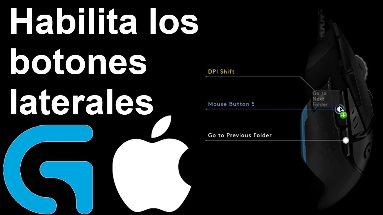 (Mac) ¿Cómo habilitar los botones laterales de un mouse Logitech en ...