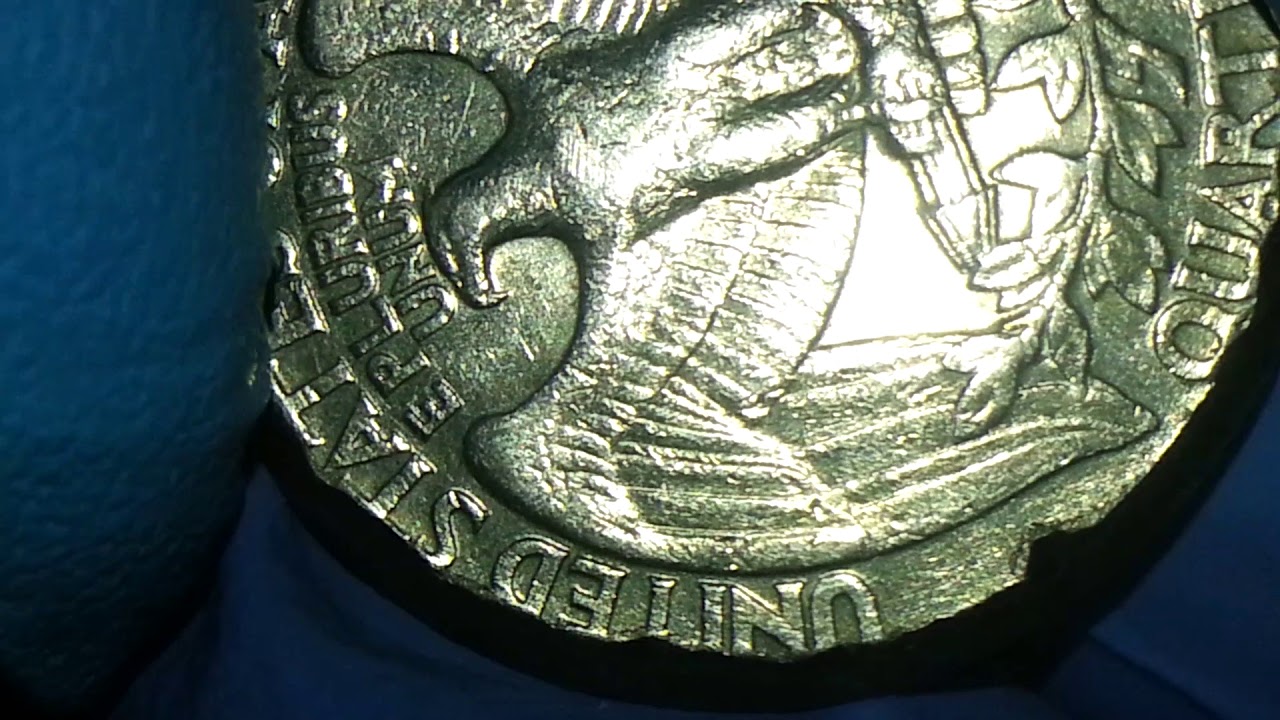 1989 D WASHINGTON QUARTER MAJOR RIM MINT ERROR REVERSE - YouTube