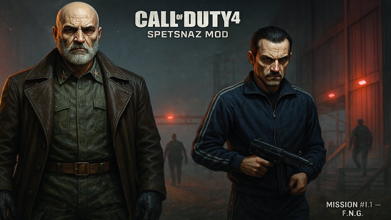 Call of Duty 4 Spetsnaz Mod mission #1.1 "F.N.G" Gameplay - YouTube