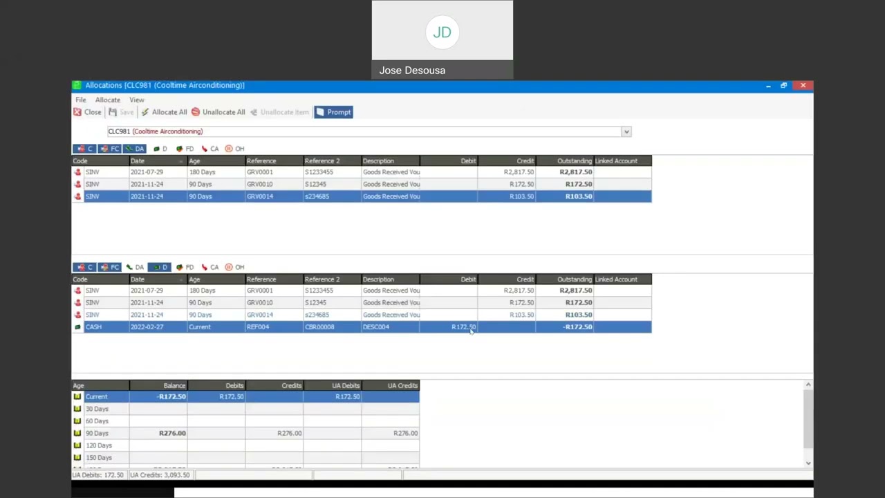Sage 200 Evolution Cashbook Processing - YouTube