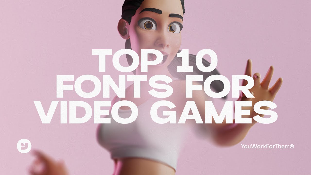 Top 10 Video Game Fonts - YouTube