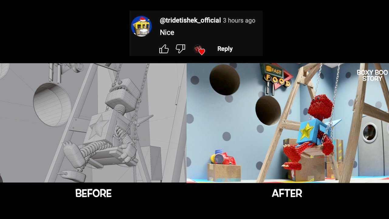 Boxy Boo Story - (Before After) Trap Mommy Spaghetti and Boxy Burger ...