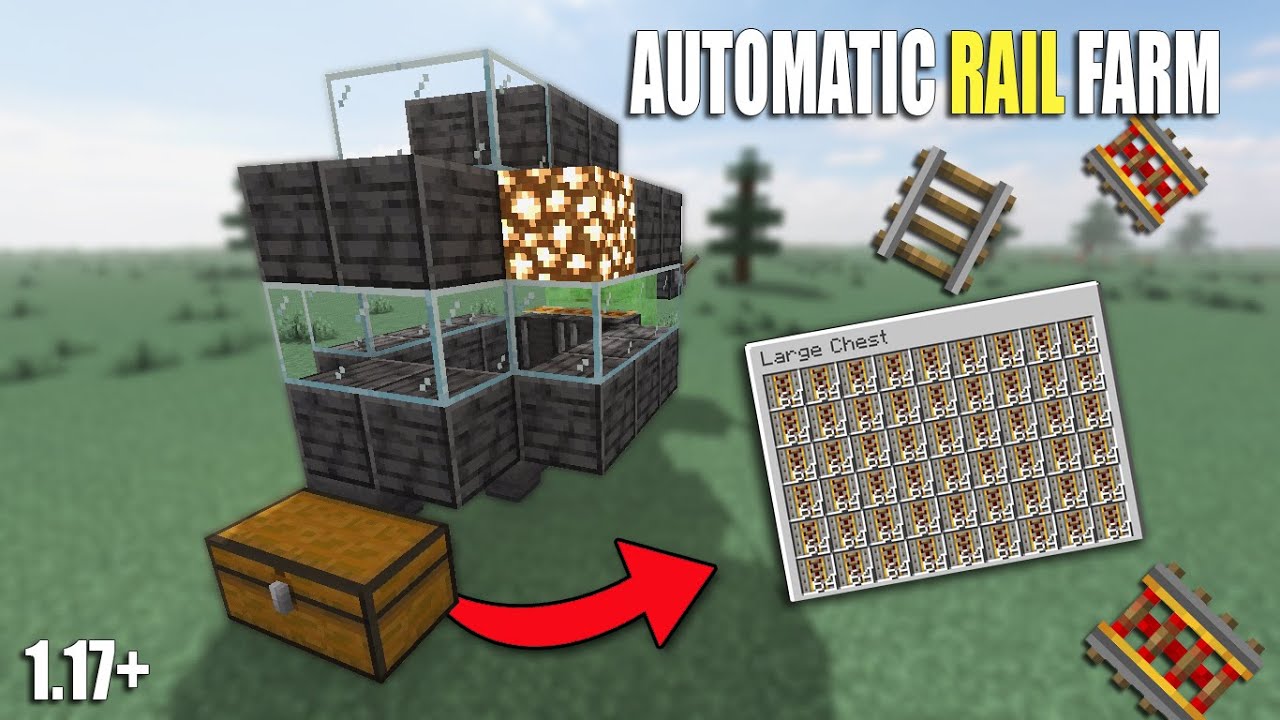 How to make rail duper in minecraft | 1.17 rail duper - YouTube